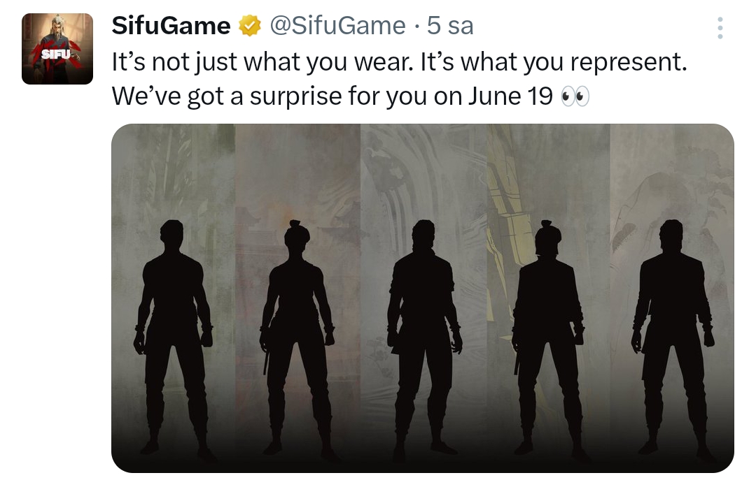 Sifu'dan Gizemli Paylaşım: Yeni Kıyafetler ve Daha Fazlası mı Geliyor ...